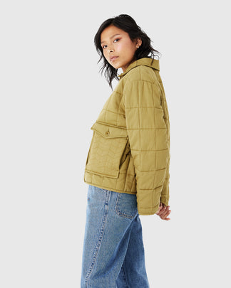 Back Beat Co Organic Cotton Puffer Jacket | United By Blue
