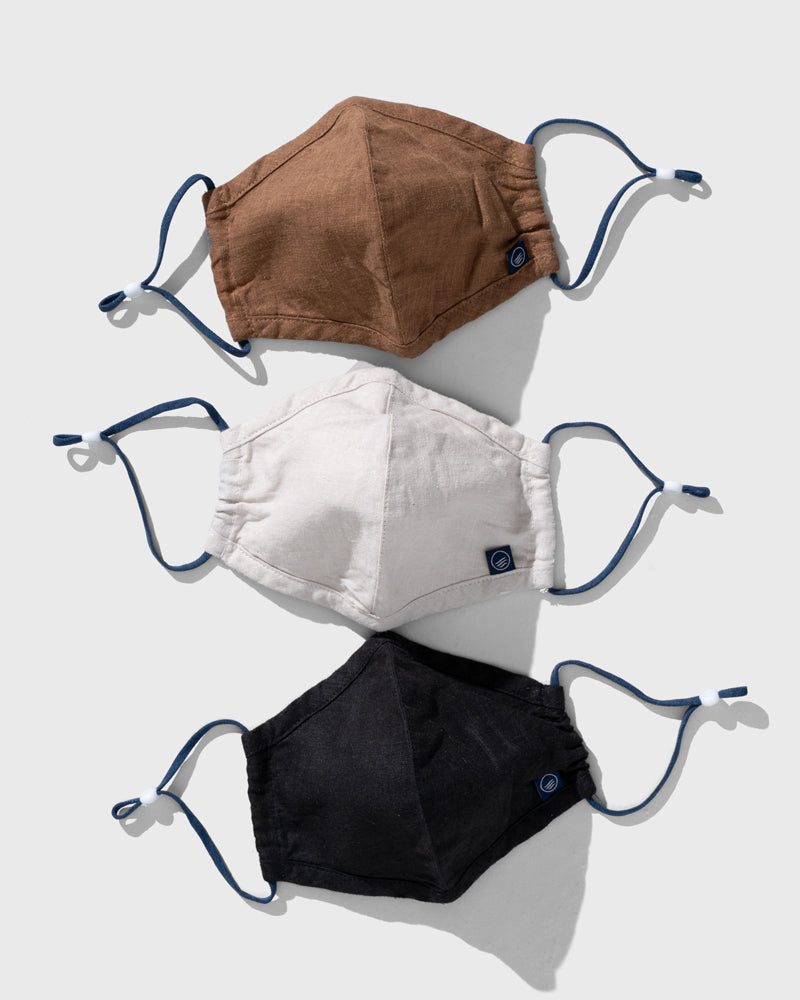 Salvaged Hemp Blend Face Mask (3 Pack) | United By Blue