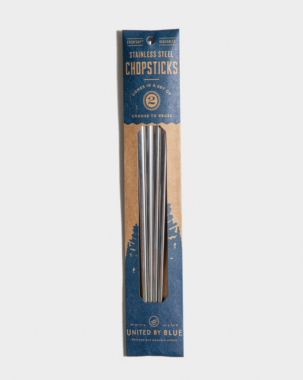 Stainless Steel Chopstick Pack | United By Blue