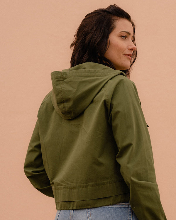 Womens Organic Cropped Utility Pullover – United By Blue