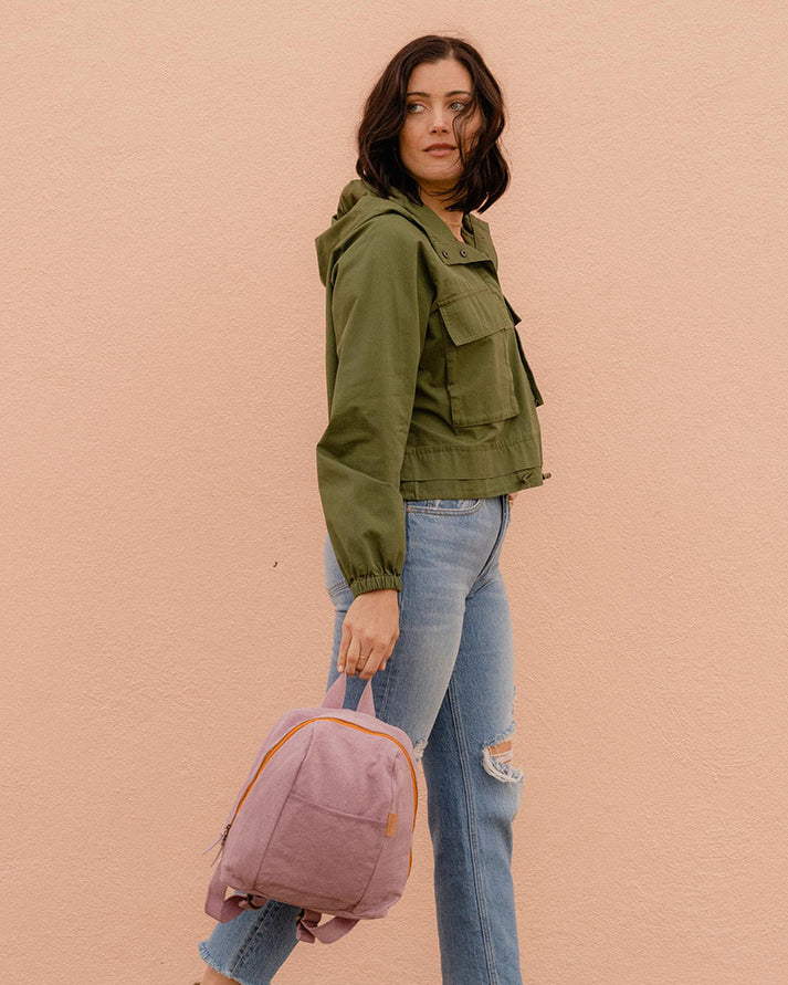 Womens Organic Cropped Utility Pullover – United By Blue