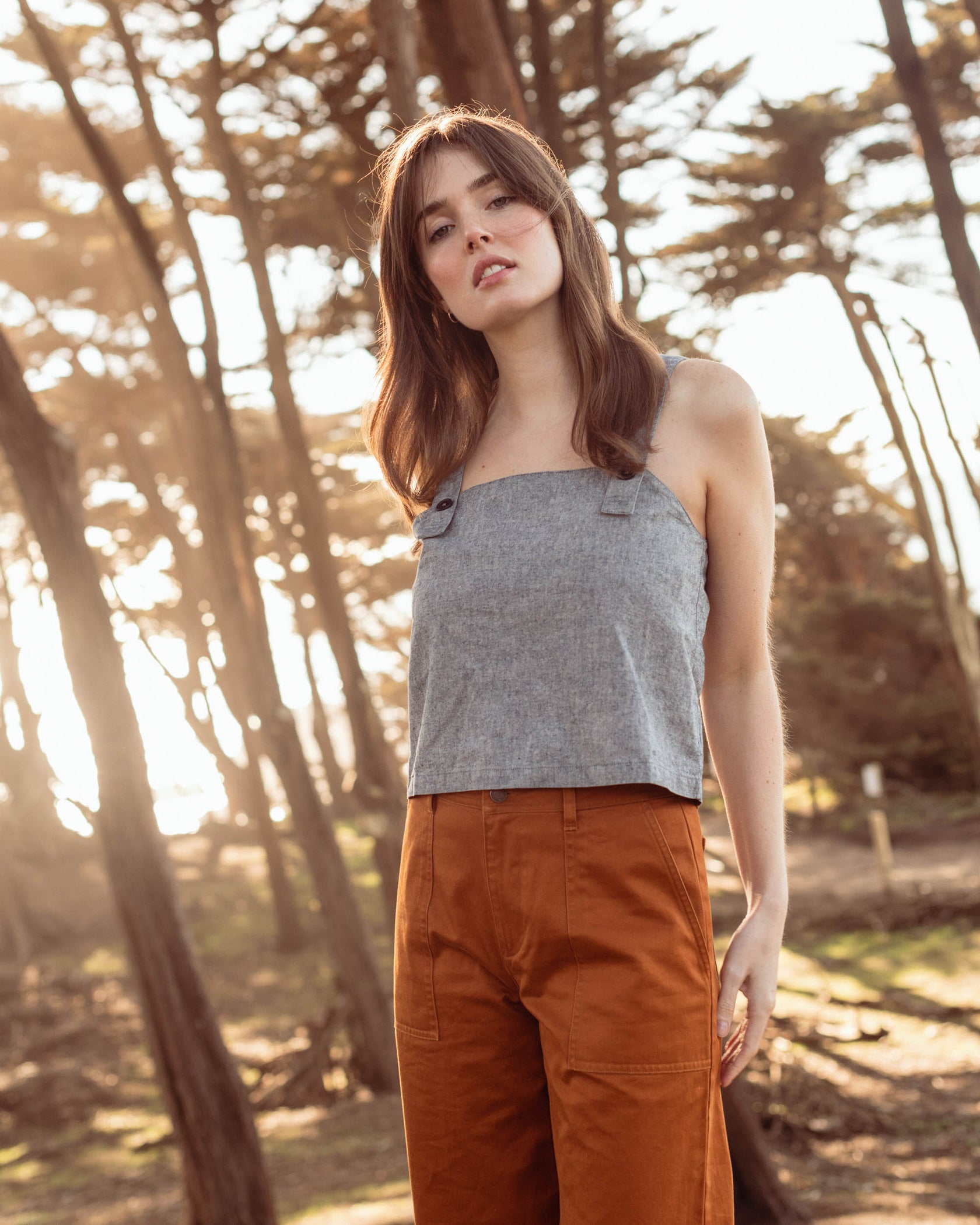 Women's SoftHemp Reversible Button Tank – United By Blue